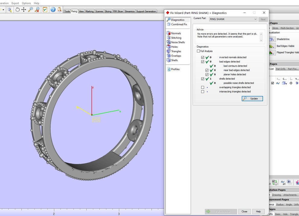 Ring Band For Men And Women 3D CAD Design-O1133 – Jewelry 3D Studio