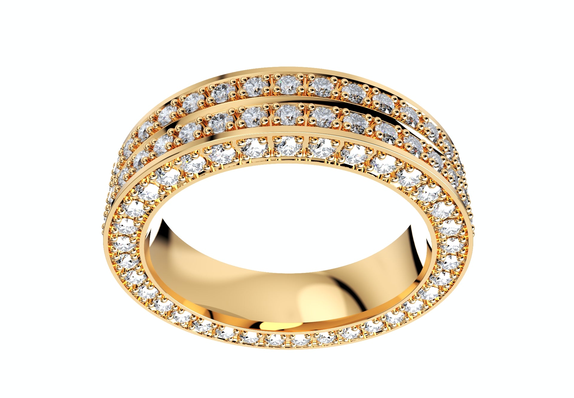 Wedding Set Ring Women Men Ring CAD Design-PSJM001V12 – Jewelry 3D Studio